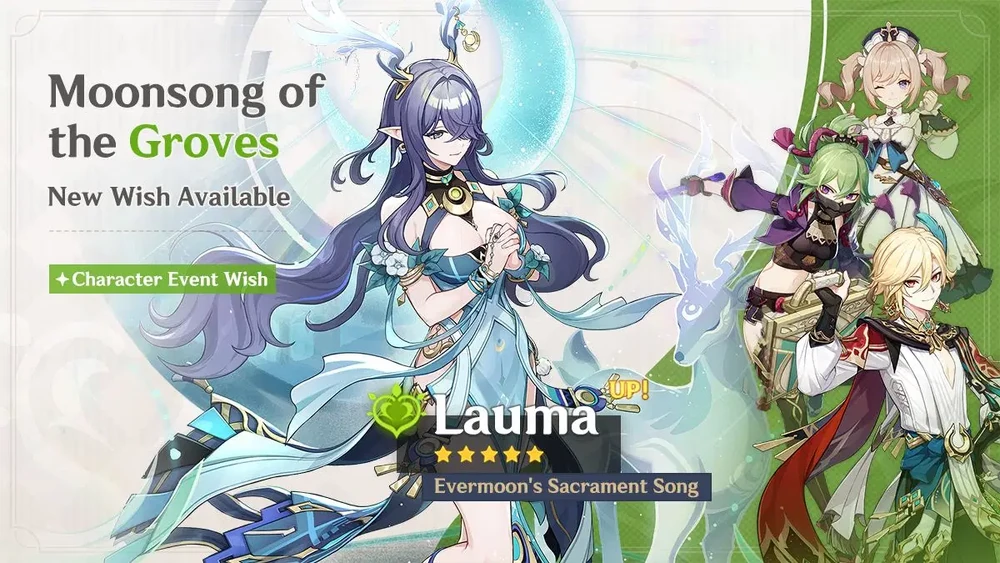 Lauma Genshin Impact - Review and Best Build