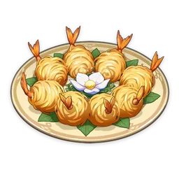 Golden Shrimp Balls - Genshin Impact